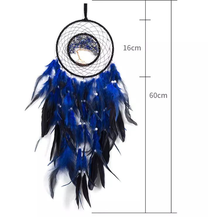 Attrape-rêve Bleu Marine | Maison de l'attrape-rêve